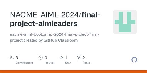 Github Nacme Aiml 2024final Project Aimleaders Nacme Aiml Bootcamp