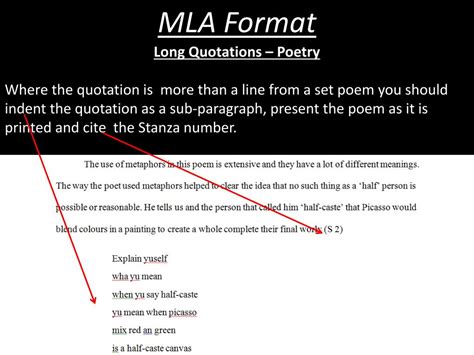 PPT MLA Format PowerPoint Presentation Free Download ID