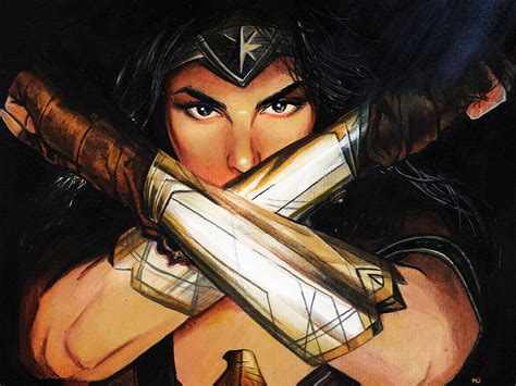 Dc Comics Superhero Wonder Woman Comics Fanart 2k Wallpaper Download