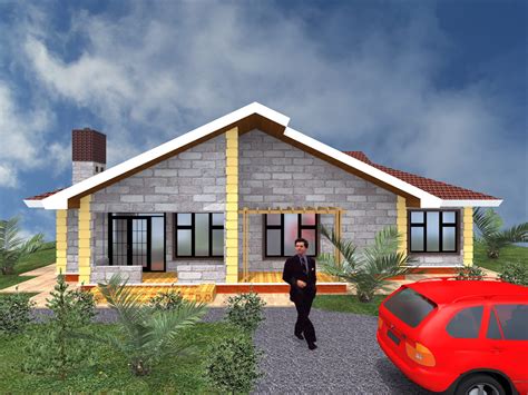 5 Bedroom Bungalow House Plans In Kenya Hpd Consult