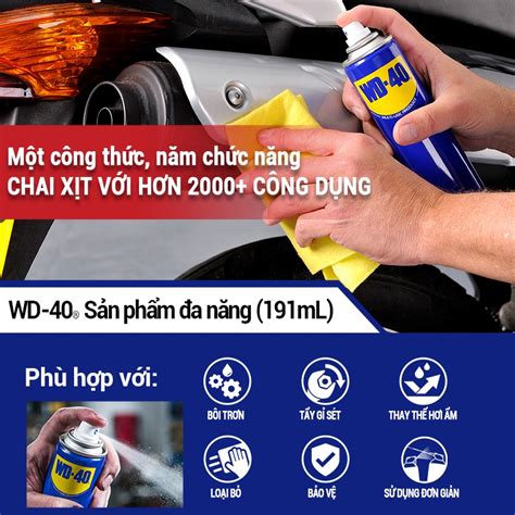 Mua Chai Xịt Tẩy Rỉ Sét Wd 40 Multi Use Dầu Chống Rỉ Bôi Trơn Vệ Sinh Làm Sạch Đa Năng Bảo