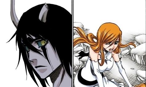 Ulquiorra And Orihime {color Manga} Bleach Anime Ulquiorra And