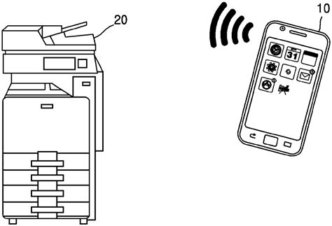 print data processing method of mobile device and the mobile device