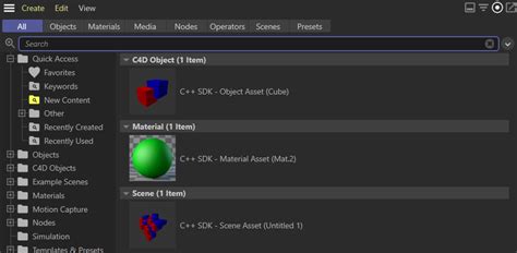 Asset Api Assets Cinema 4d C Sdk