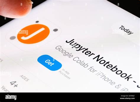 Jupyter Notebook On Ipad With Apples New Liquid Glass Updated App