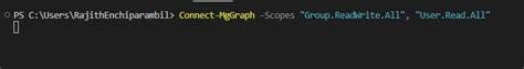 How To Install Work With Microsoft Graph