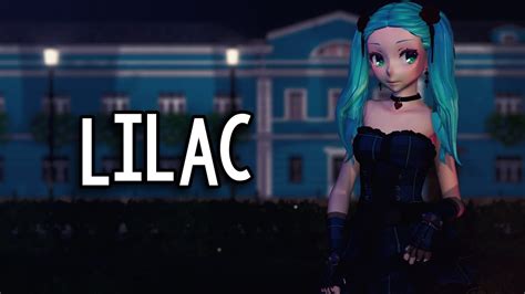 Mmd Dl 】 ⌜lilac Iu⌟ Youtube