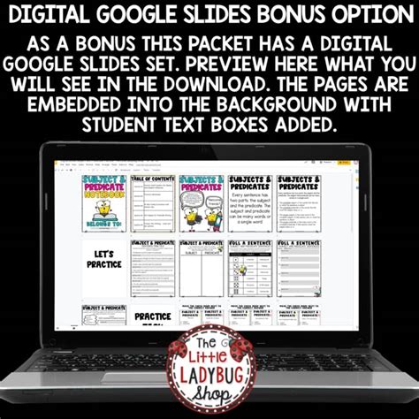 Complete Subject And Predicate Worksheet Activities Anchor Charts 3rd
