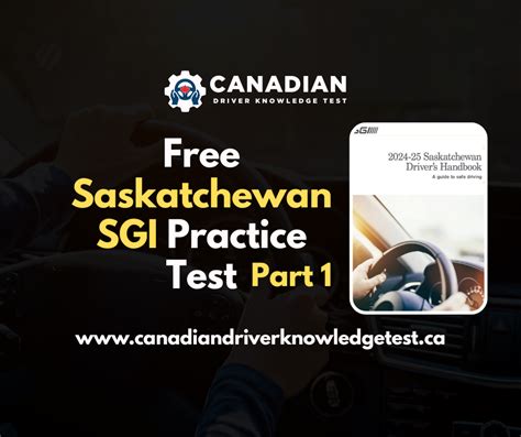 Sgi Class 7 Practice Test Canadian Driver Knowledge Test