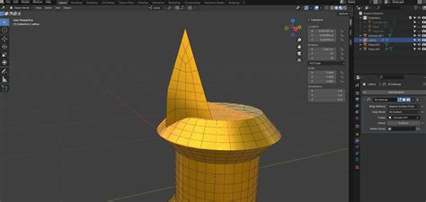 Mesh Any Way To Deform One Object Around Another On One Edge Only Blender Stack Exchange