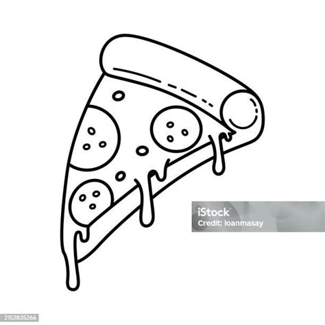 피자 슬라이스 만화 피자 그림입니다 녹은 치즈 만화 아이콘과 피자 엠블럼 포스터 아이콘 메뉴에 대한 디자인 요소 벡터 일러스트 레이 션 페페로니 피자에 대한 스톡 벡터 아트