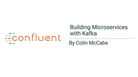 Building Microservices With Apache Kafka By Colin Mccabe Pdf
