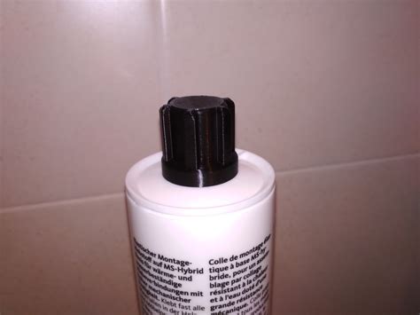 Sealant Nozzle Cap Silicone Cap Silikon Tube Verschluss By Pixi2012 Download Free Stl