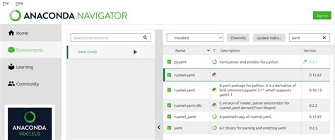 Installation With Anaconda Failed With Error Cannot Uninstall Ruamel Yaml Issue