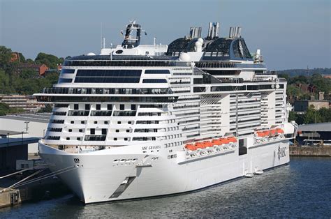 Msc Grandiosa Foto And Bild Industrie Und Technik Technik Details