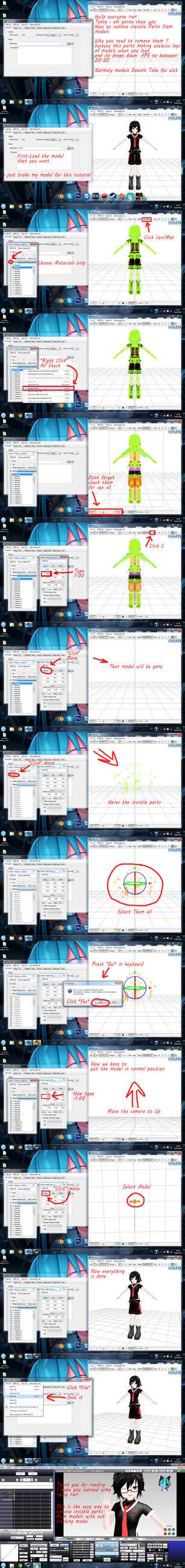 Mmd Tricks Tactics How To Remove Invisble Part By Xxsefa On Deviantart