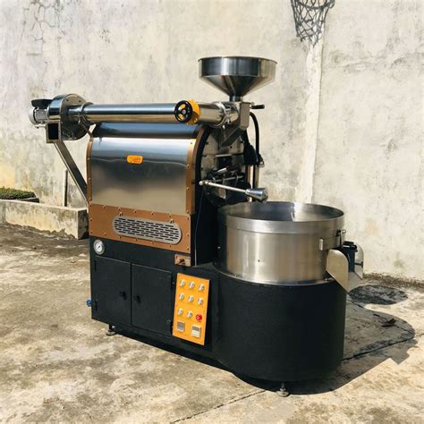 Commercial Electric Hot Air Drum Coffee Bean Roaster Industrial Coffee