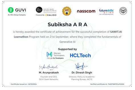 Subiksha A R A On Linkedin Generativeai Rag Ai Machinelearning