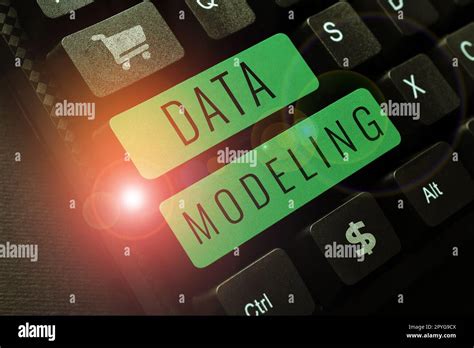 Conceptual Display Data Modeling Business Idea Process Of Transferring