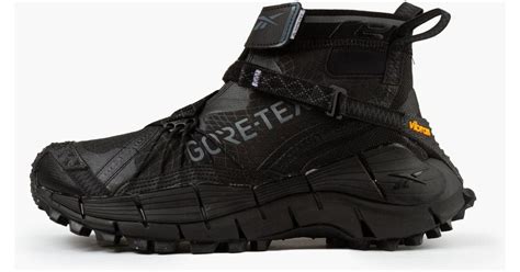 Reebok Zig Kinetica Ii Edge Gore-tex in Black for Men | Lyst