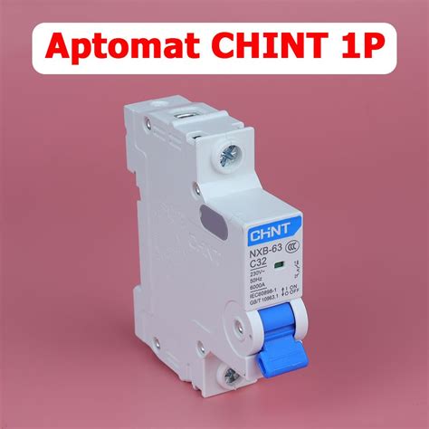 Aptomat Chint 1p Nxb 63 Bộ Ngắt Mạch Cb Tép Mcb 220v 10a 16a 20a 25a 32a 40a 50a 63a Shopee