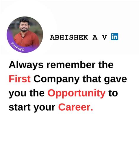abhishek a v on linkedin as we progress in our professional journeys