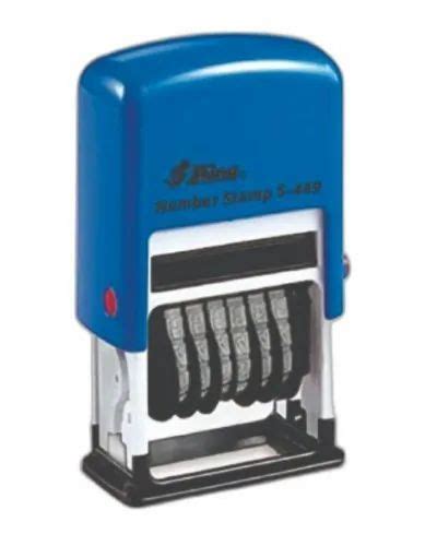 Useful For Every Sector Plastic Batch Numbering Stamp For Companies Size 4 Mm At ₹ 85000