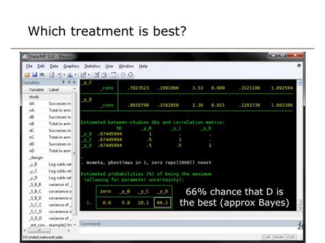 ppt a suite of stata programs for network meta analysis powerpoint
