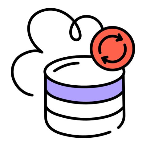 Sync Database Sync Data Reload Data Update Data Cloud Sync Icon