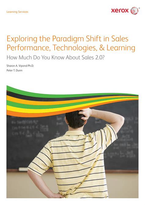 pdf exploring the paradigm shift in sales performance technologies