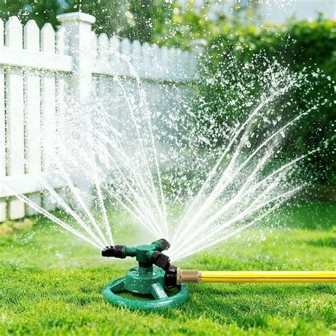 Sprinklers For Yard Rotating Lawn And Garden Sprinkler