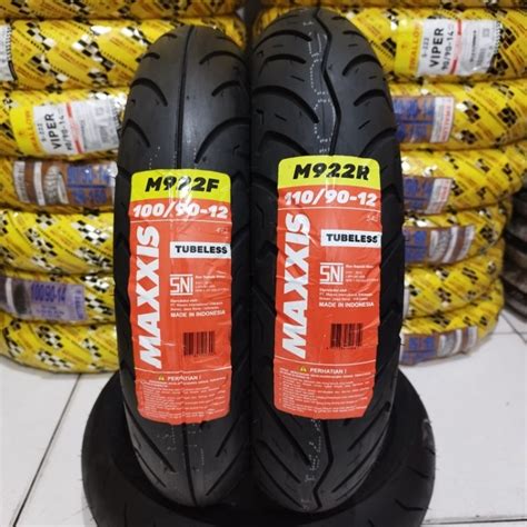 Jual Ban Maxxis 10090 12 And 11090 12 Original Pentil Paket