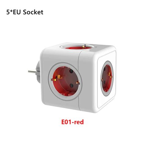 16000ma 3680w 유로 플러그 전원 스트립 4 Ac 콘센트 포함 2 Usb 1 Type C 포트 충전 5v 24a 어댑터 데스크탑 허브 확장 콘센트