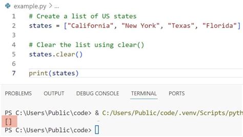 How To Clear A List In Python