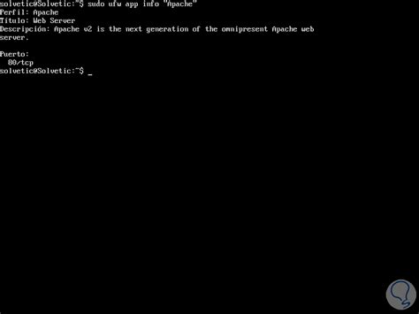 cómo configurar ufw en ubuntu 18 o debian solvetic