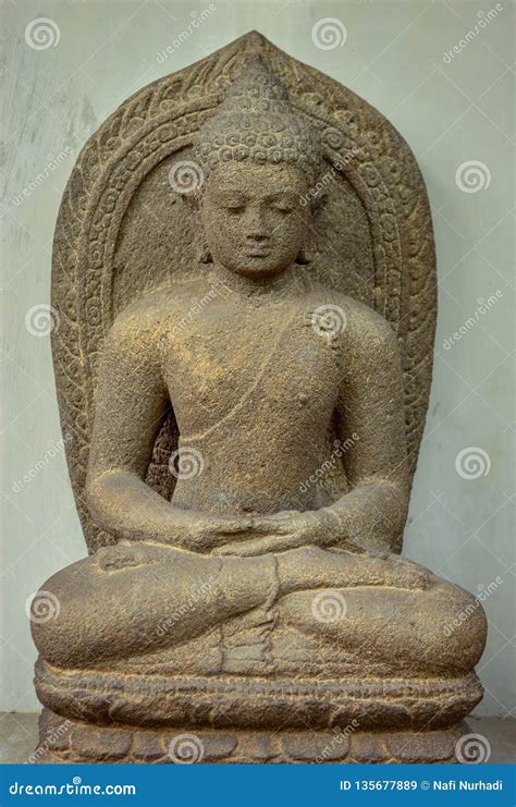 Arca Amitabha Or Statue Of Amitabha Found In Central Java 8 10th