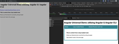 Reflowre Rendering Happening On Browser When Loading Lazy Loaded Routes · Issue 1164 · Angular