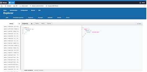 installation of graphql merkle drupal and acquia blog