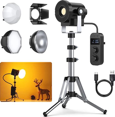 Ulanzi Mini Kit De Luz De Relleno De Microfotografía 2500k 10000 K Kit De Luz Led De Ajuste De