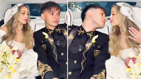 First Kiss Of Lucas Dobre And Ivanita Lomeli After Their Wedding Youtube