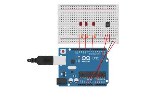 circuit design practica 16 tinkercad