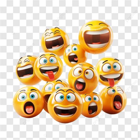 재미있고 신나는 이모티콘 세트 모든 기분에 맞는 사랑스러운 벡터 얼굴 귀여운 이모티콘 컬렉션 이모티콘 얼굴 벡터 이모티콘 얼굴 Png 일러스트 및 이미지 에 대한 무료