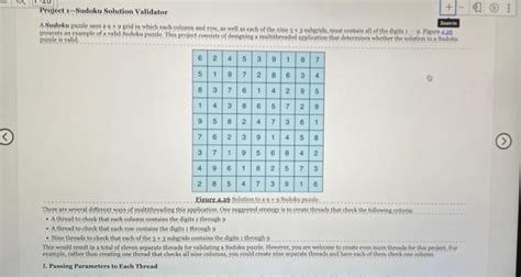 Solved Project 1 Sudoku Solution Validator Puzade In Valid
