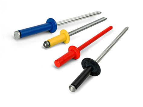 Coloured Blind Rivets Anodized Painted Far Blind Rivets