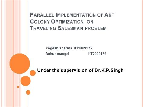 Parallel Implementation Of Ant Colony Optimization On Traveling