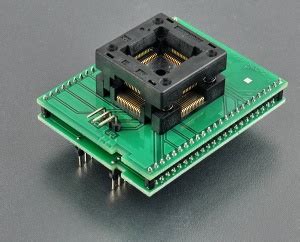 DIL48 QFP64 2 ZIF NEC 2 Programming Programmer Adapter Socket Converter Package LQFP64 Elnec