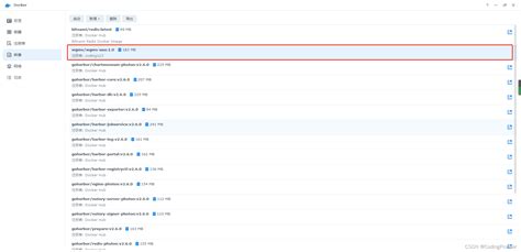 群晖docker套件注册harbor私有镜像仓库，并下载运行自己发布的docker镜像docker注册表镜像 Csdn博客