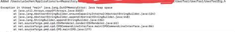[cpd] java lang outofmemoryerror · issue 795 · pmd pmd · github