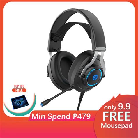 Hp H G Virtual Surround Usb Gaming Headphone Gaming Headset With Microphone Led Light