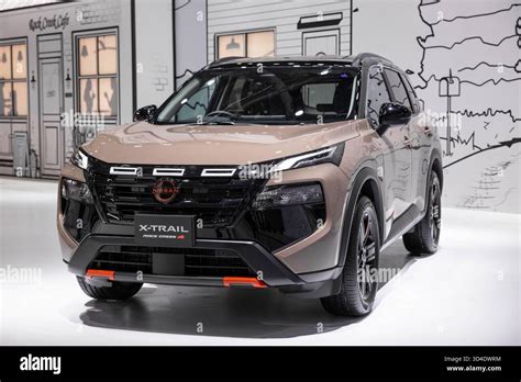 Tokyo Japan 30th Oct 2025 Nissan X Trail Rock Creek On Display At Japan Mobility Show 2025